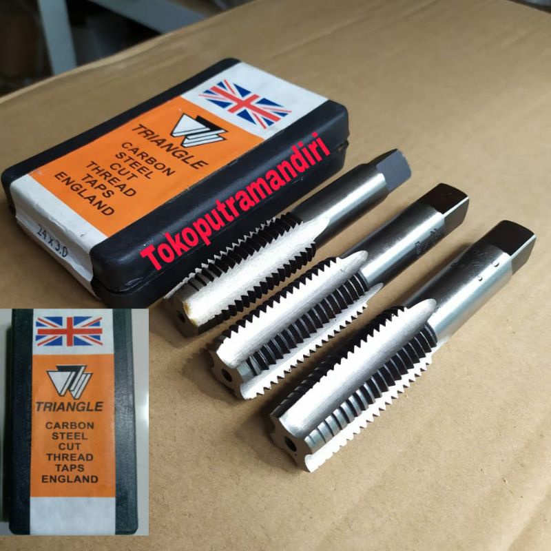 Jual Hand Tap Triangle M6 × 1.0 Carbon Steel | Shopee Indonesia