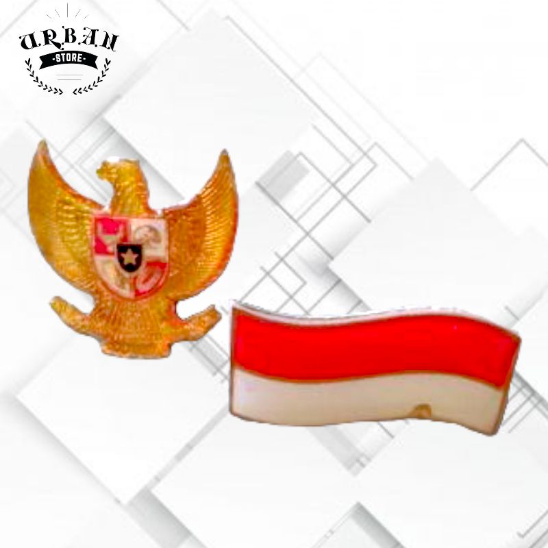 Jual Pin Bros Merah Putih/Garuda | Shopee Indonesia