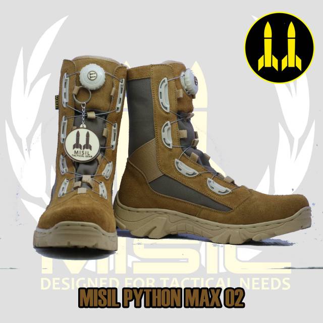 Jual SEPATU MISIL PYTHON MAX 02 TALI PUTAR SEPATU PDL BOA PARABELUM ...