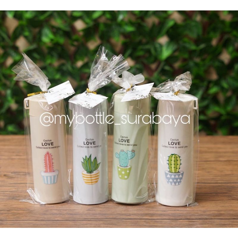 Jual (MINIMAL 80PCS) Botol kaktus,botol cactus,tumbler kaktus,souvenir ...