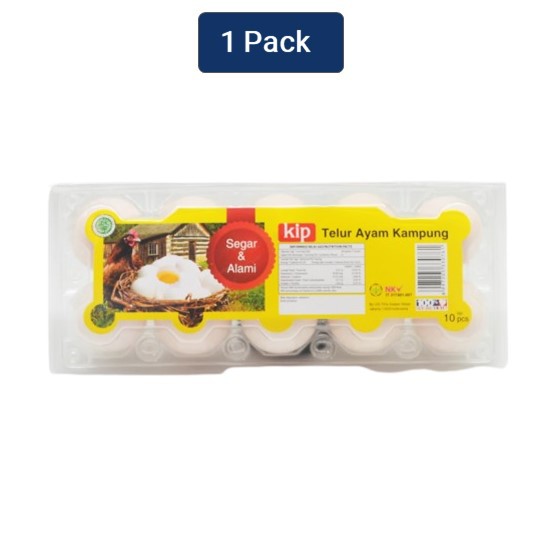 Jual KIP Telur Ayam Kampung 1 Pack (10 Butir) | Shopee Indonesia
