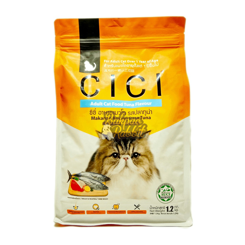 Jual CICI Adult Cat Food Tuna Flavour 1.2kg | Shopee Indonesia