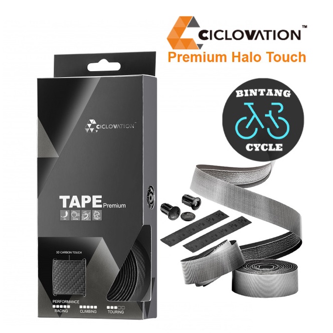 Jual Bartape CICLOVATION Premium Bar Tape with Halo Touch - STORM | Shopee Indonesia