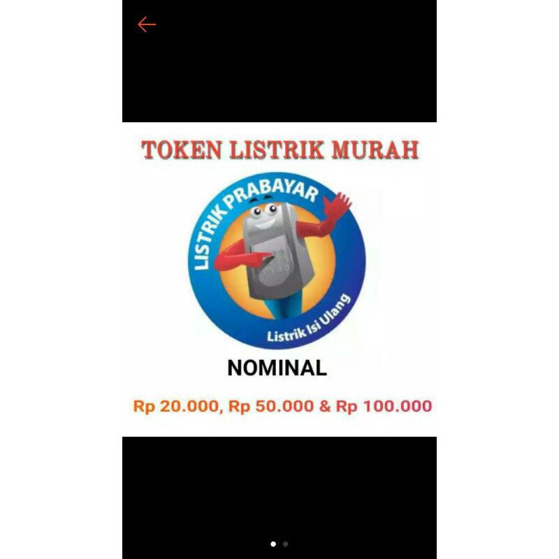 Jual Token Listrik 20k 50k 100k TERHEMAT | Shopee Indonesia