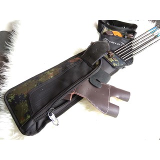 Jual Quiver Panahan Panther Green Army Quiver Samping / Tas Arrow ...