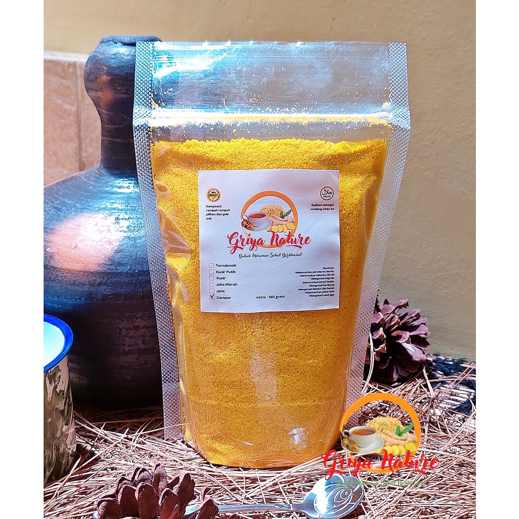 Jual [COD] GRIYA NATURE | CUSTOM Mix Jamu | Minuman Tradisional Mix 460 ...