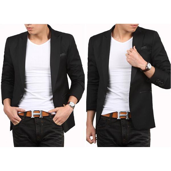 Jual Blazer Pria Korea Keren Dan Murah | Shopee Indonesia