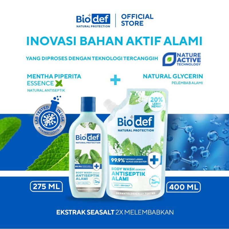 Jual Biodef Body Wash | Shopee Indonesia