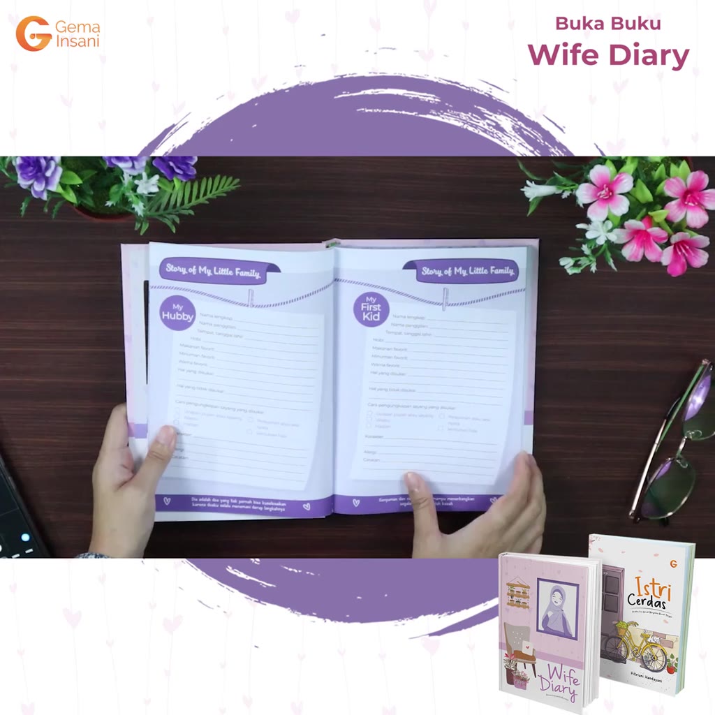 Jual Buku Wife Diary - Diari Jurnal Islami Untuk Wanita Muslimah ...