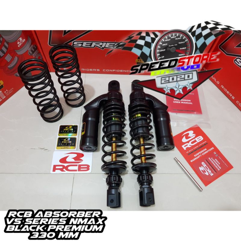 Jual Shockbreaker RCB VS SERIES NMAX AEROX NMAX NEW ADV PCX150 PCX160 | Shopee Indonesia