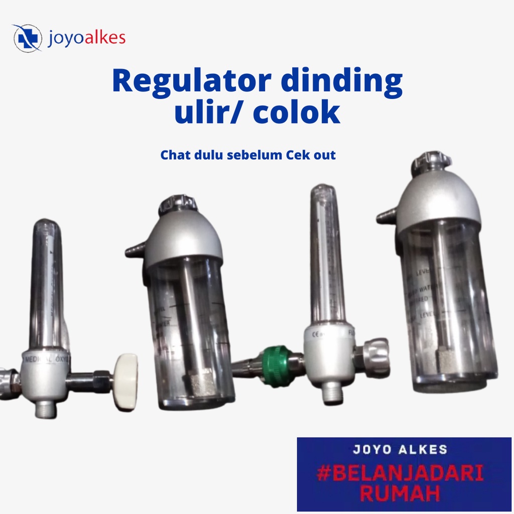 Jual Regulator oksigen dinding ulir atau colok | Shopee Indonesia