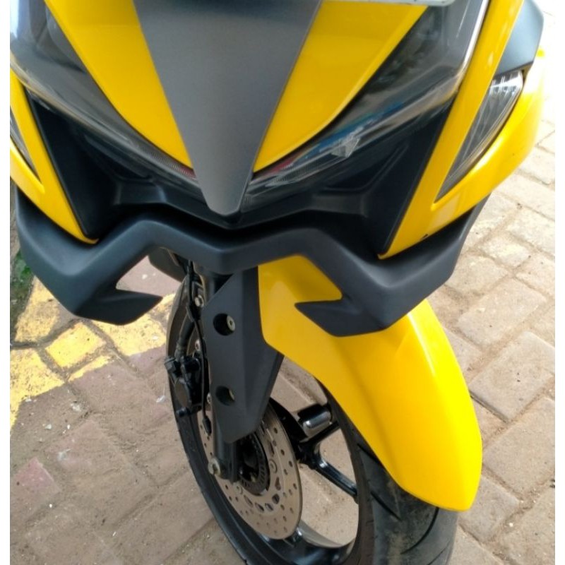 Jual Winglet Aerox Warna Hitam Doff ( mx king,old,new r15,v1,v2,v3 ...