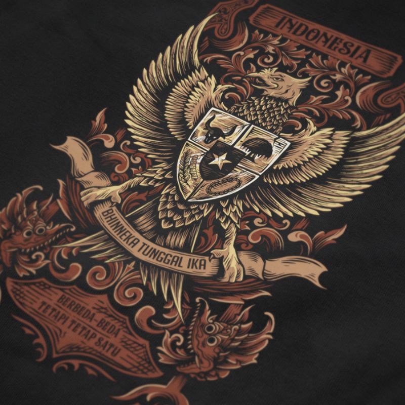 Jual TISHATSU | Kaos Garuda | Garuda 3 "GC01" | Shopee Indonesia