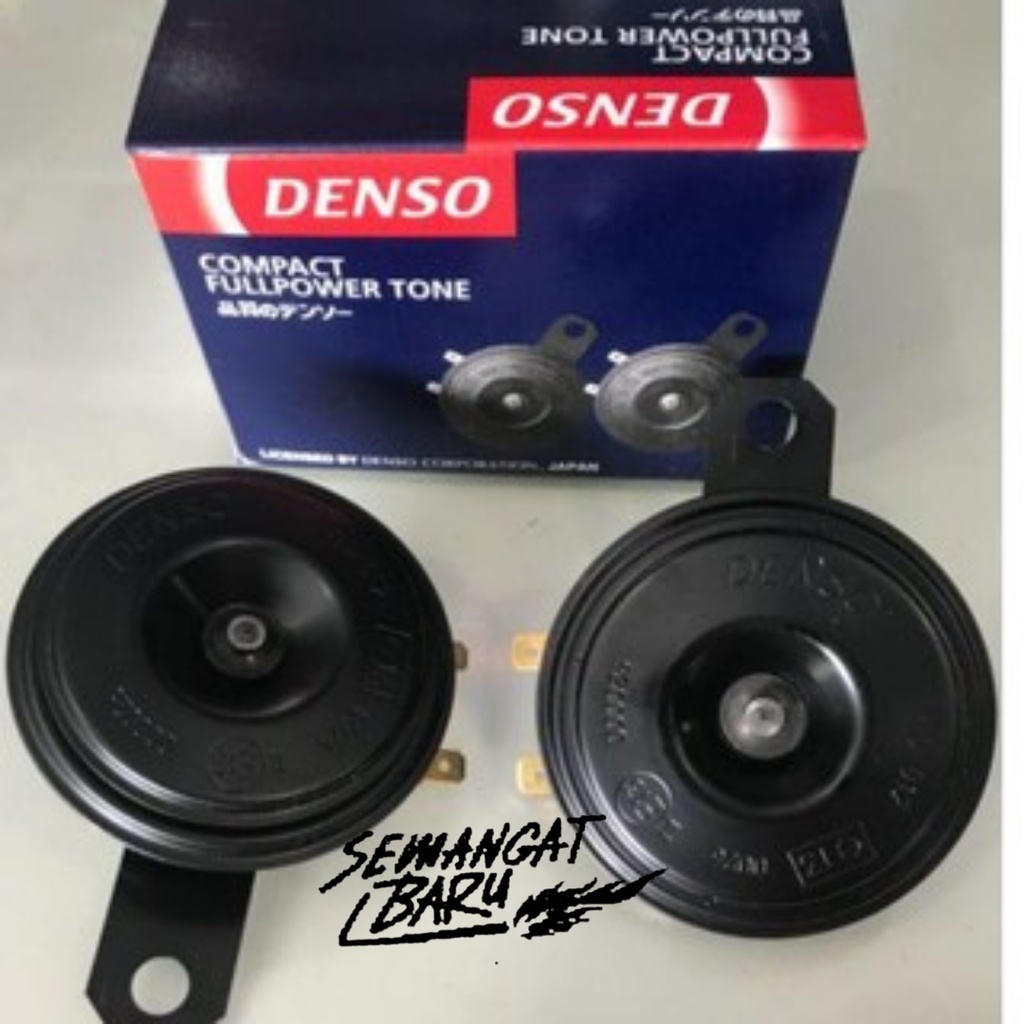 Jual KLAKSON KEONG DENSO Waterproof TAHAN AIR ORIGINAL plus Kabel set ...