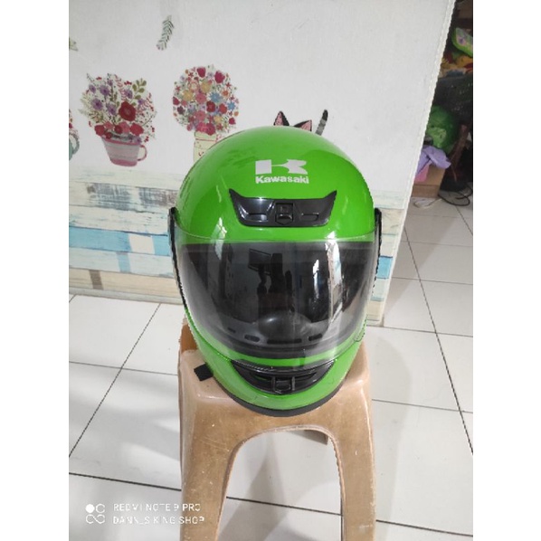 Jual helm kawasaki ninja R RR original bawaan motor mulus | Shopee ...