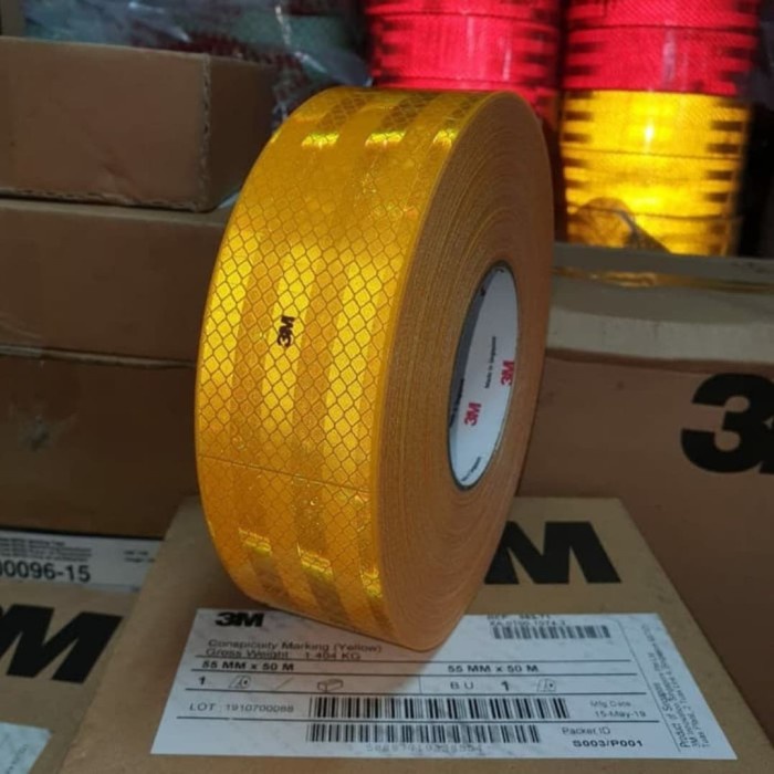 Jual Stiker Reflective 3M Diamond Grade 983 Pemantul Mobil (Kuning ...