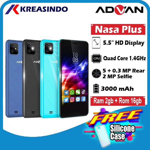 Jual Advan Nasa Plus 2/16 Ram 2gb Rom 16gb Android Garansi resmi ...