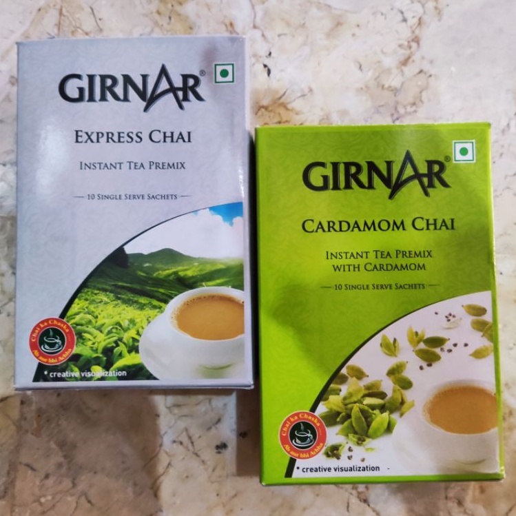 Jual Girnar Express Chai / Cardamom Chai instant tea premix | Shopee ...