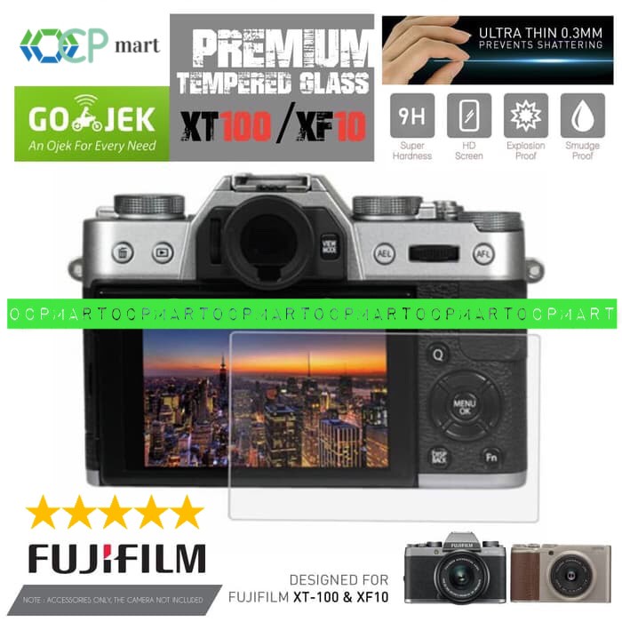 Jual Tempered Glass Fujifilm X-T100 Anti Gores XT100 screen protector ...