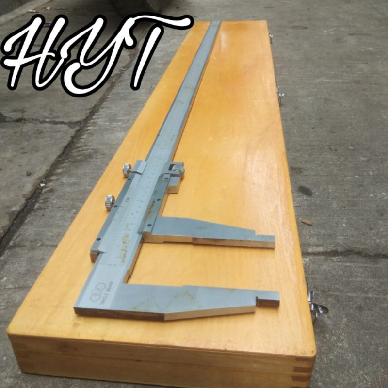 Jual Sigmat Jangka Sorong Mitutoyo 1 Meter Vernier Caliper Skekmat 40 inch | Shopee Indonesia
