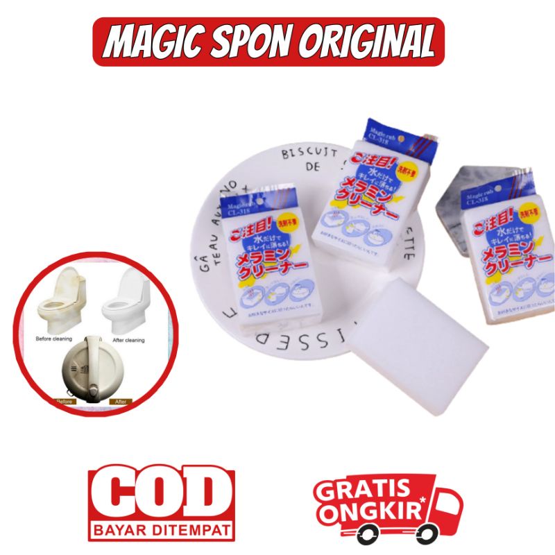 Jual SPONS AJAIB PEMBERSIH NODA SERBAGUNA PACKING INDIVIDU / MAGIC ...