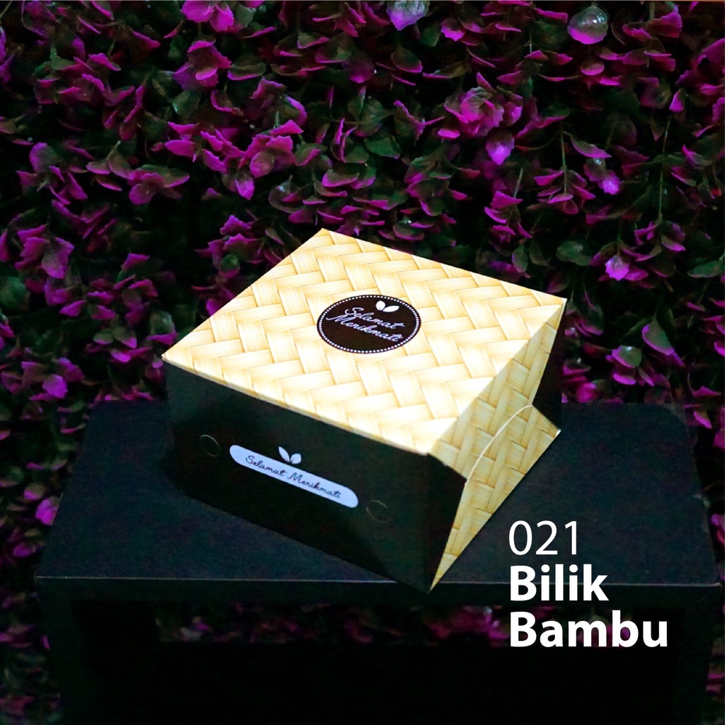 Jual Dus Snack Motif 12 x 12 x 7 cm - Dus Kue - Snack Box - Warna Warni ...