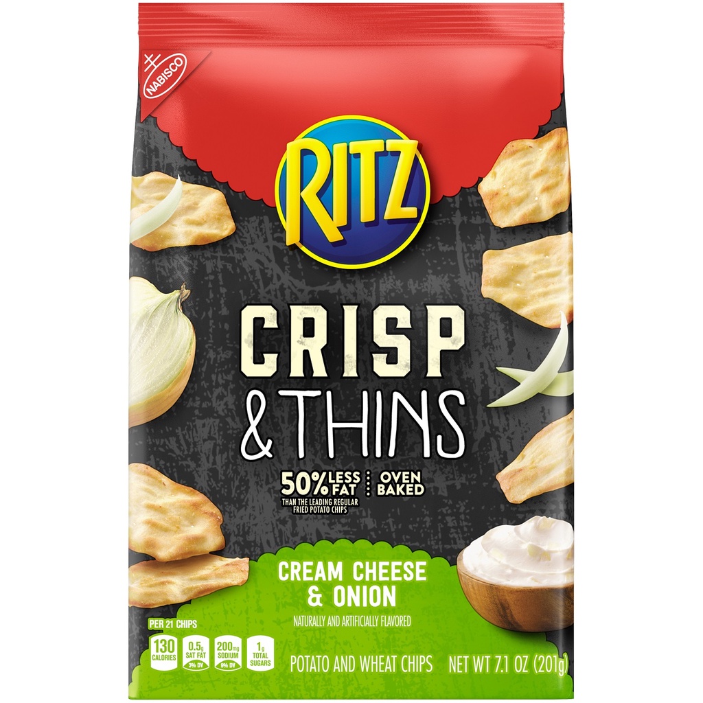 Jual RITZ Crisps & Thins Toasted Crackers 8.1 OZ (USA) | Shopee Indonesia