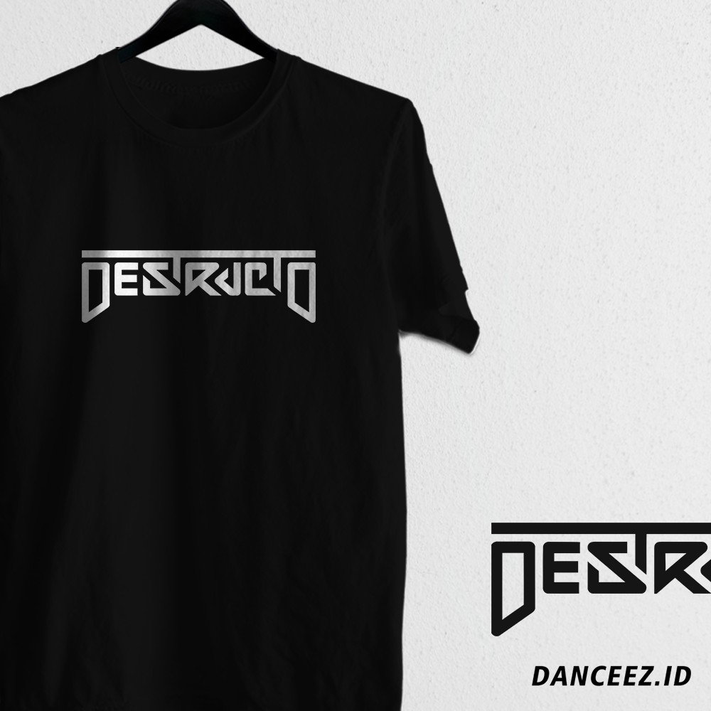 Jual Kaos EDM DJ Destructo Eksklusif Tidak Resmi seri Letter dan Logo ...
