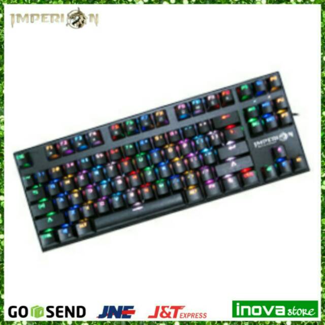 Jual IMPERION Gaming Keyboard Mech 7 - Mechanical TKL RGB | Shopee ...