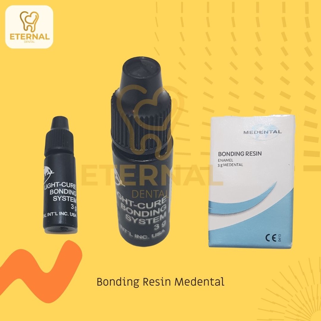 Jual Eternal Dental Bonding Resin Medental 3gr / Composite Gigi Lem ...