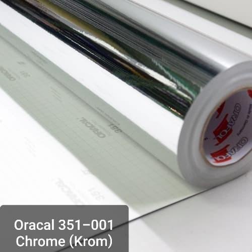 Jual Sticker Oracal 351 Krom (001 Chrome) | Shopee Indonesia