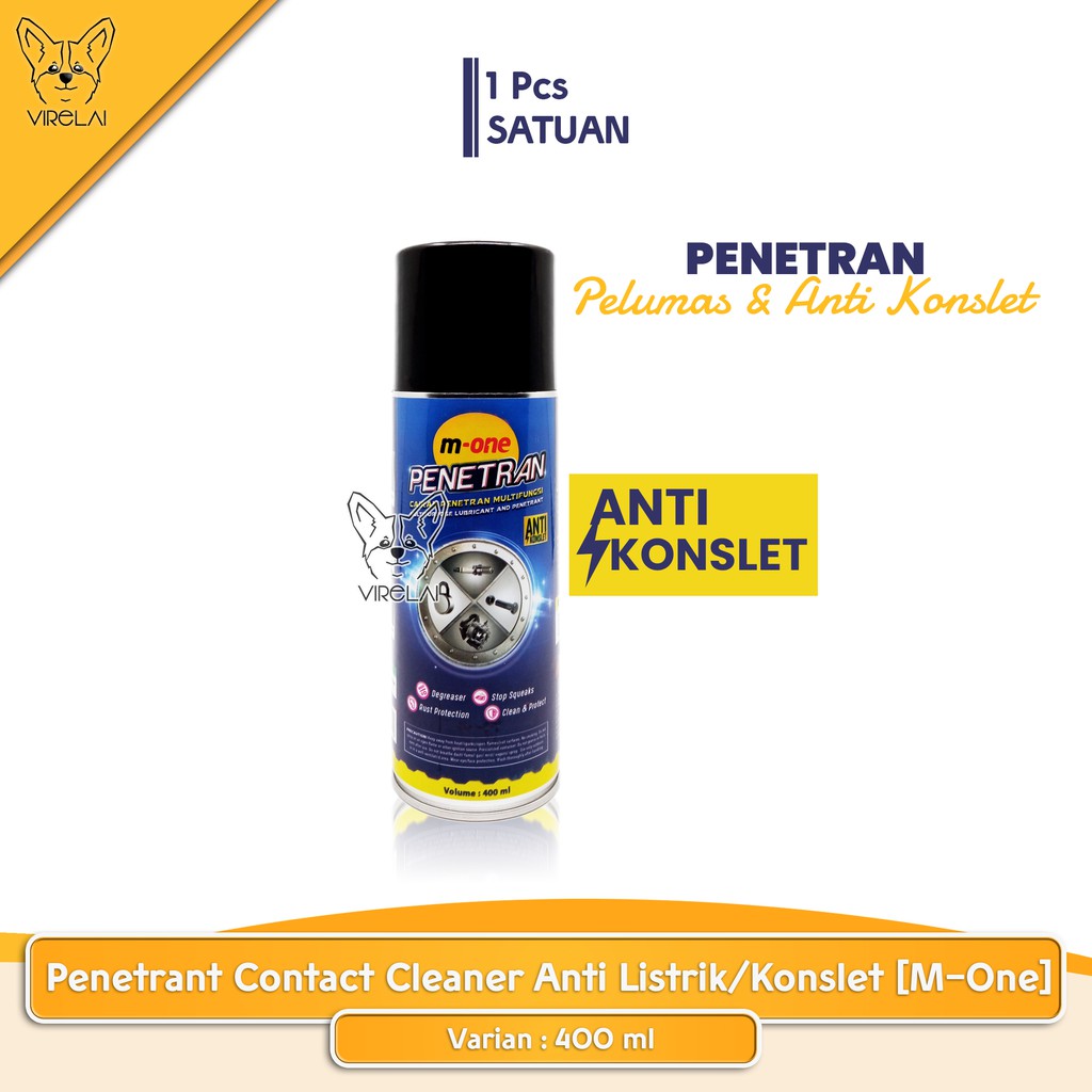 Jual [150 / 400 ml] Penetran Contact Cleaner Anti Karat / Anti Konslet ...