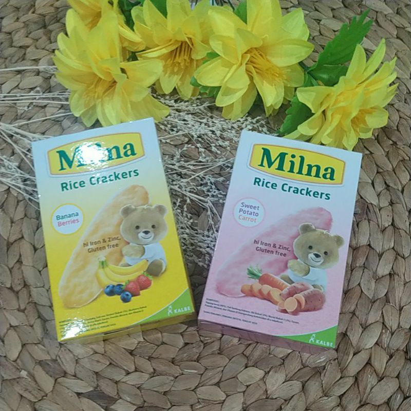 Jual Milna Rice Crackers 20g(5sachet@4g) | Shopee Indonesia