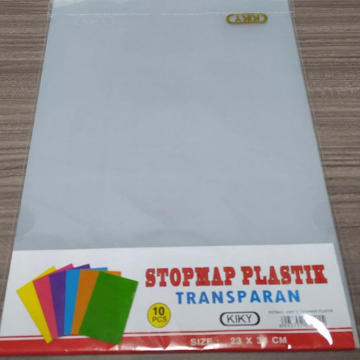 Jual promo Map Plastik SUPER TEBAL - KIKY Transparan| Map L Bening ...