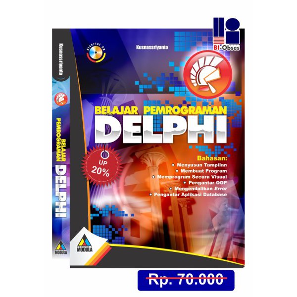 Jual BELAJAR PEMROGRAMAN DELPHI +CD | Shopee Indonesia