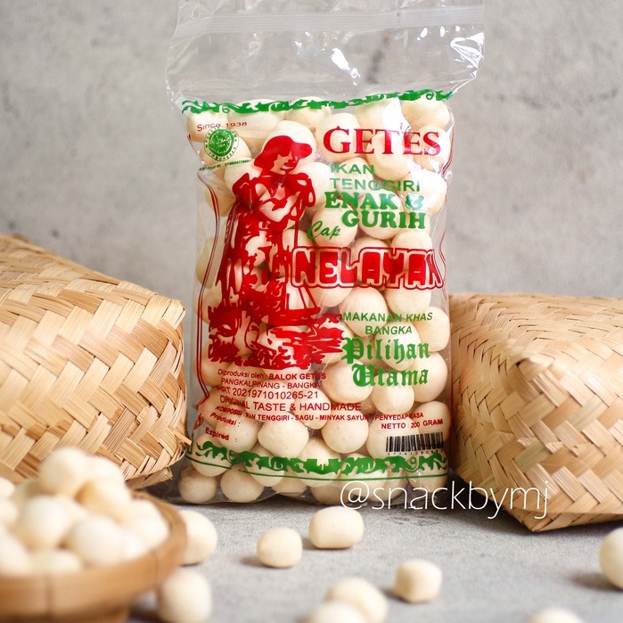 Jual Kerupuk Krupuk Getas Bangka Asli Ikan Tenggiri Cap Nelayan/Kerupuk ...