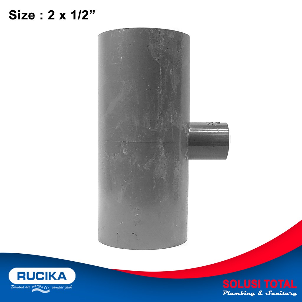 Jual Vlok Tee AW 2 X 1/2 Inch Tee AW 2 X 1/2" Rucika | Shopee Indonesia