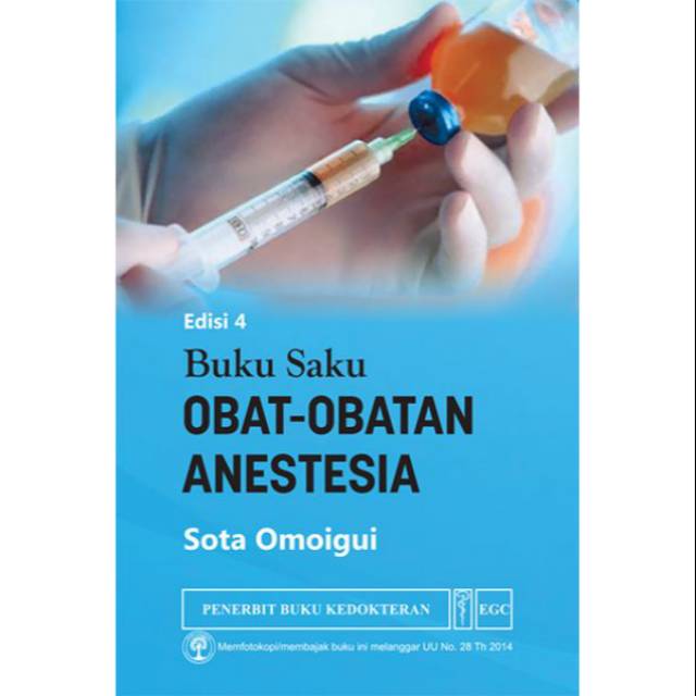 Jual Buku Saku Obat-Obatan Anestesia Edisi 4 | Shopee Indonesia