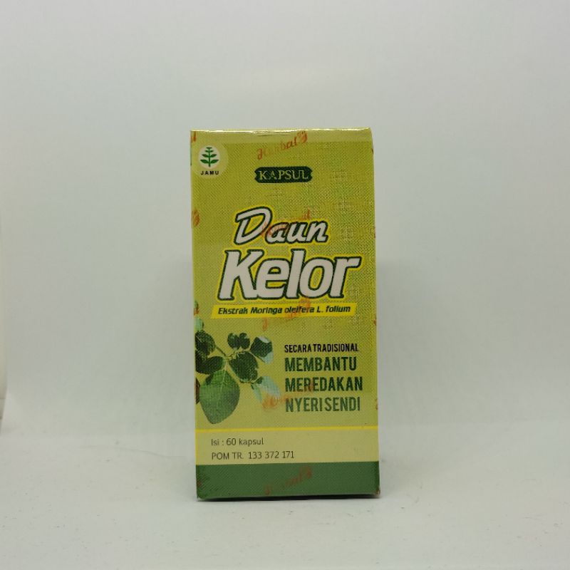 Jual Kapsul Daun Kelor Obat Nyeri Sendi Dan Reumatik Alami Shopee