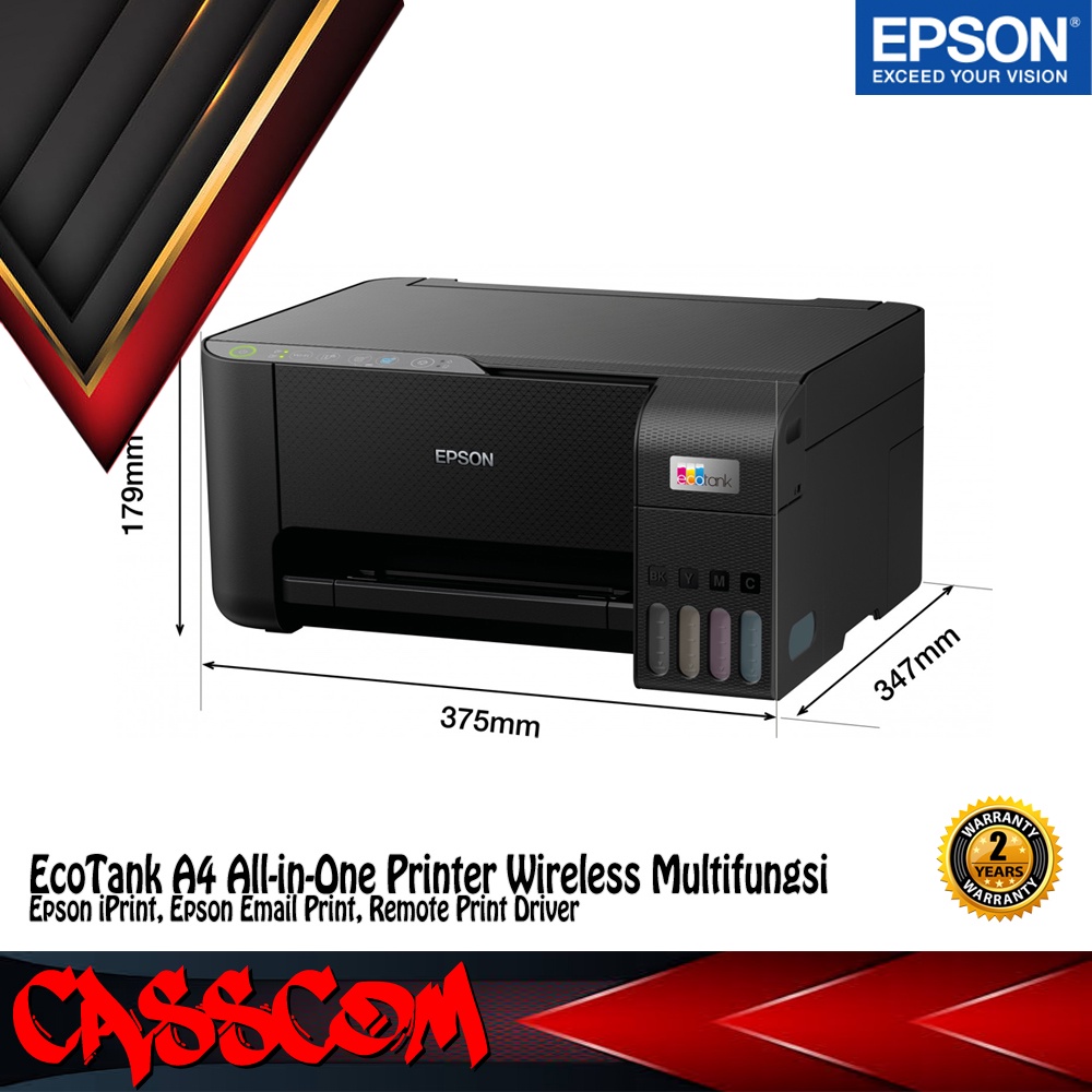 Jual Printer Epson L3250 All in One Wireless (Print, Scan, Copy, WiFi) | Shopee Indonesia