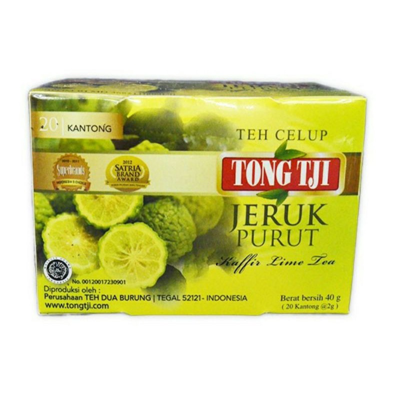 Jual Teh Celup Tong Tji Jeruk Purut - Lemon Tea - Teh Hijau Melati ...