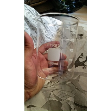 Jual beaker glass 500ml merk pyrex | Shopee Indonesia