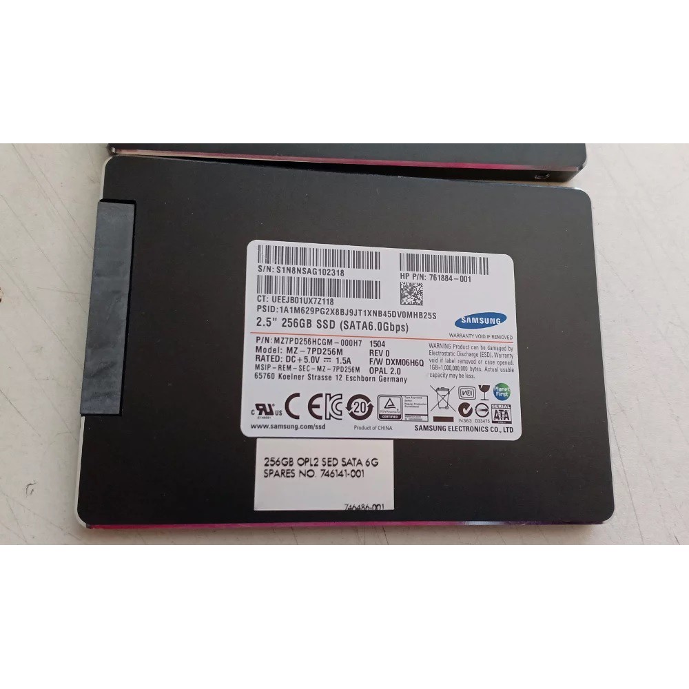 Jual SSD SATA SAMSUNG 256 GB SATA 6 GBPS Kondisi Ok 100% | Shopee Indonesia