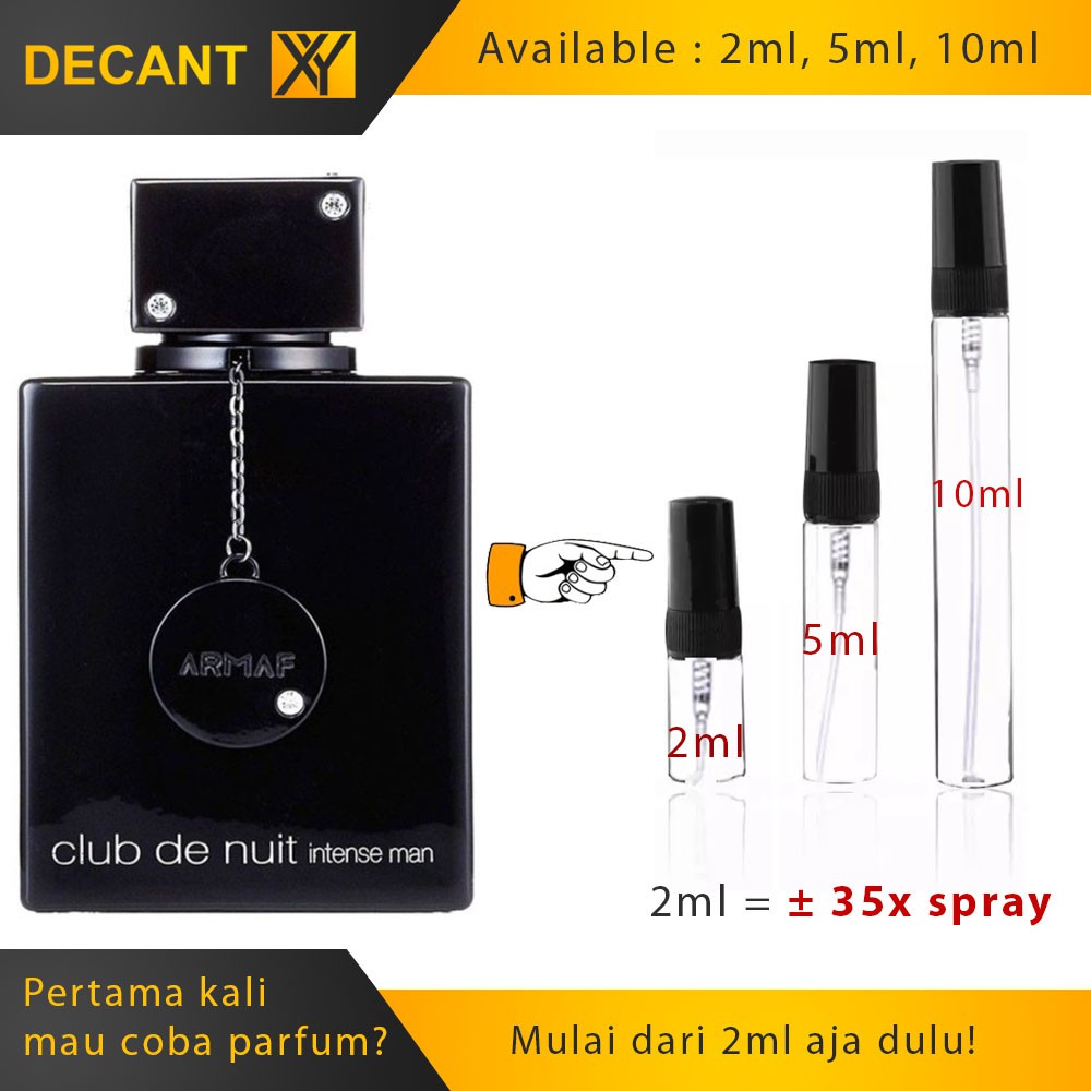 Jual Decant Parfum Armaf Club de Nuit Intense Man/PURE PERFUME CDNIM ...