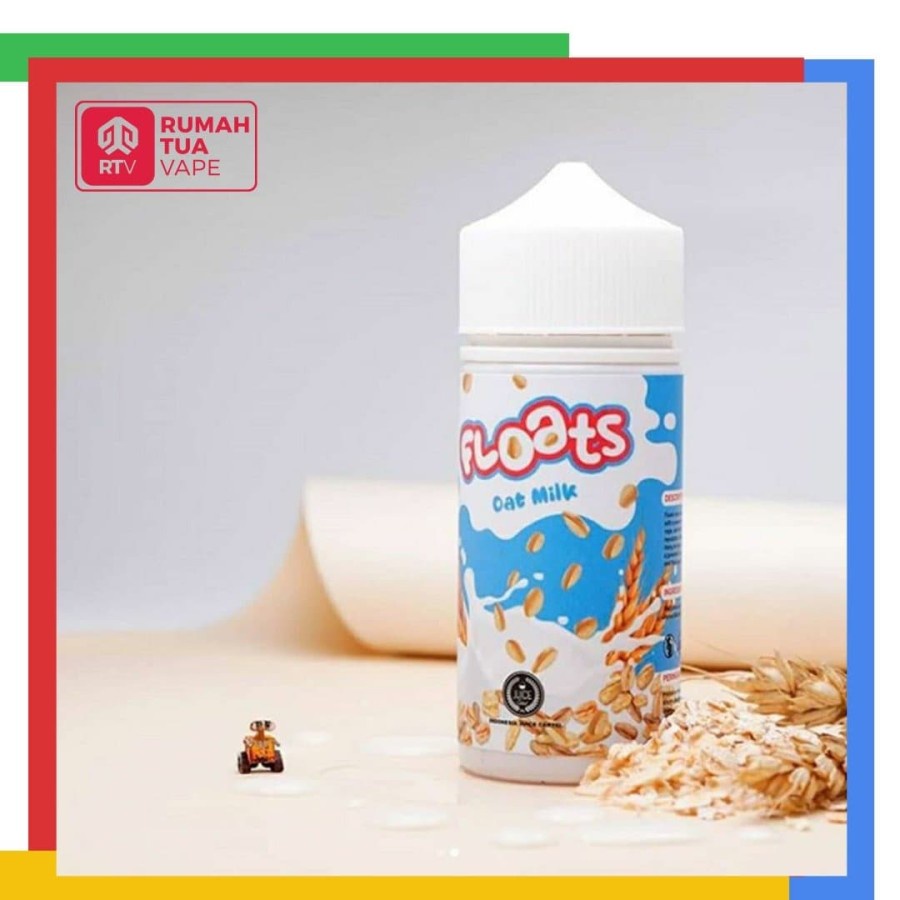Jual FLOATS OAT MILK 3MG 6MG 100ML PREMIUM LIQUID VAPE | Shopee Indonesia