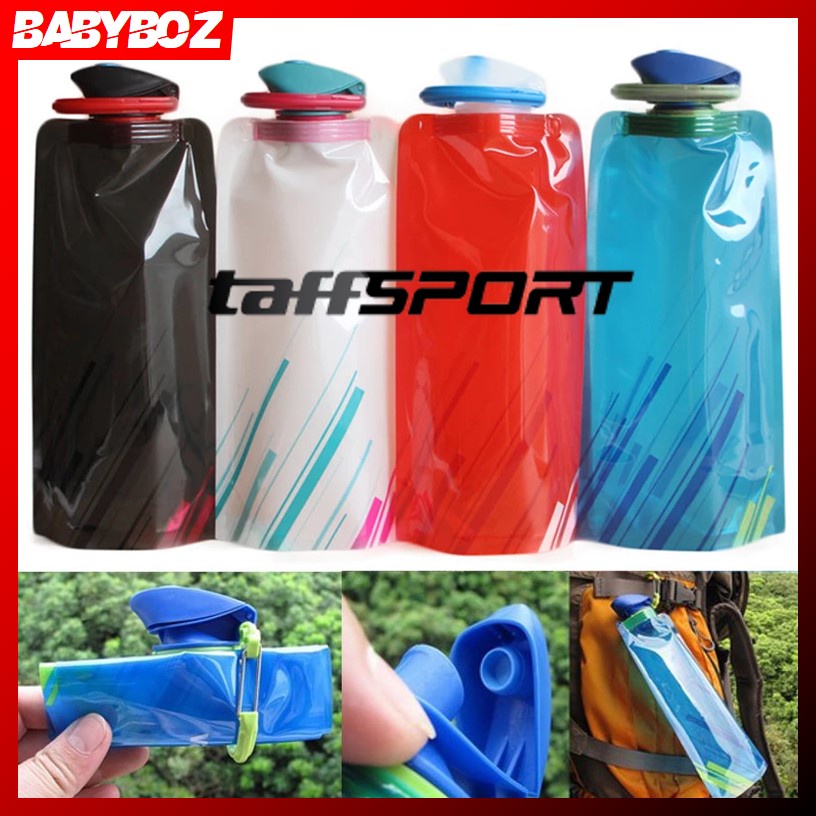 Jual BABYBOZ - Botol Minum Lipat reusable bottle Camping hiking Travel ...