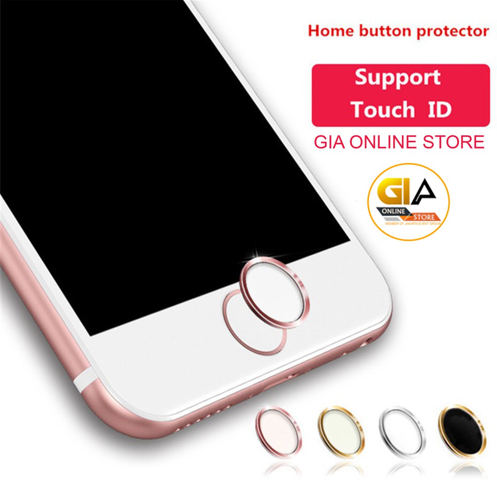 Jual Home Button List For Iphone Ipad Ipod Protector (Touch ID/Tombol ...