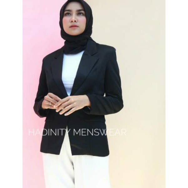 Jual (XTRA.ID) - Outer Jas Blazer Wanita Jas Formal Wanita Blazer Cewek Korea Jas Resmi Jas ...