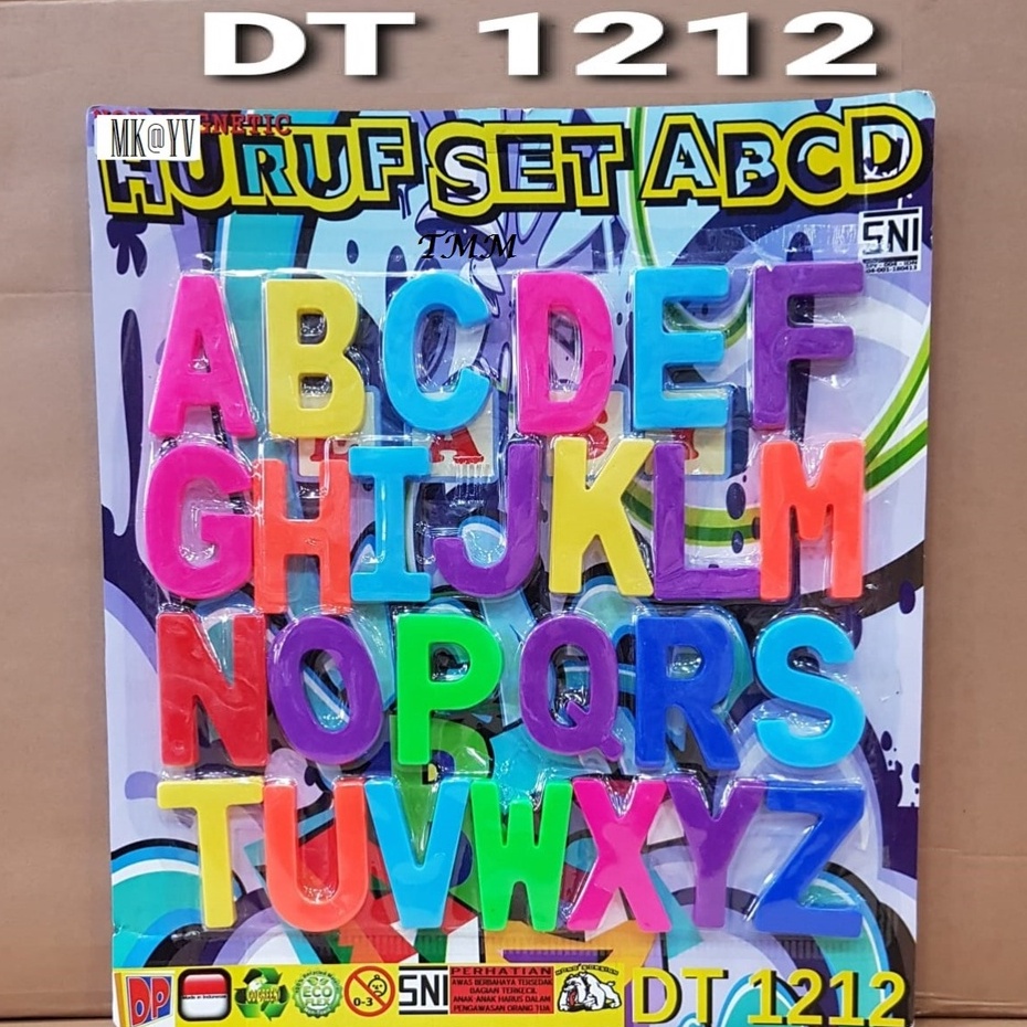 Jual MAINAN HURUF SET ABCD DT1212 MAINAN ANAK ANAK MAINAN HURUF ABJAD ...