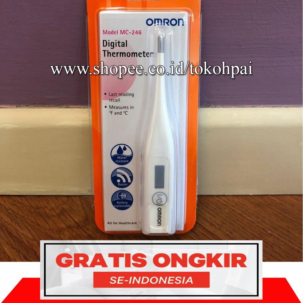 Jual Omron Mc246 / Omron Mc 246 Termometer Digital Omron | Shopee Indonesia